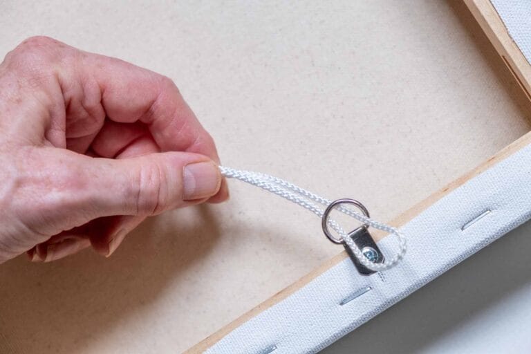 Ready, Set, Hang! How to Tie A Picture Frame Cord