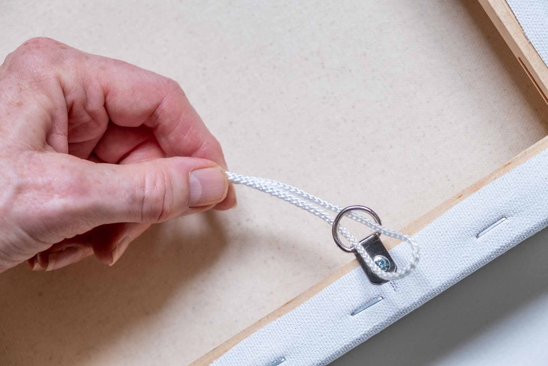 Ready, Set, Hang! How to Tie A Picture Frame Cord