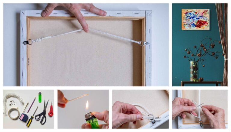 Ready, Set, Hang! How to Tie A Picture Frame Cord